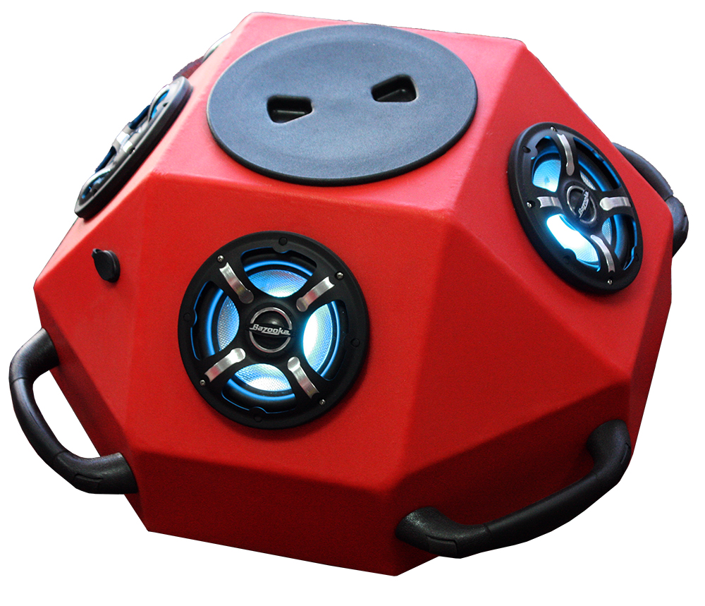 FS3 4 LED Speaker Floating Stereo System